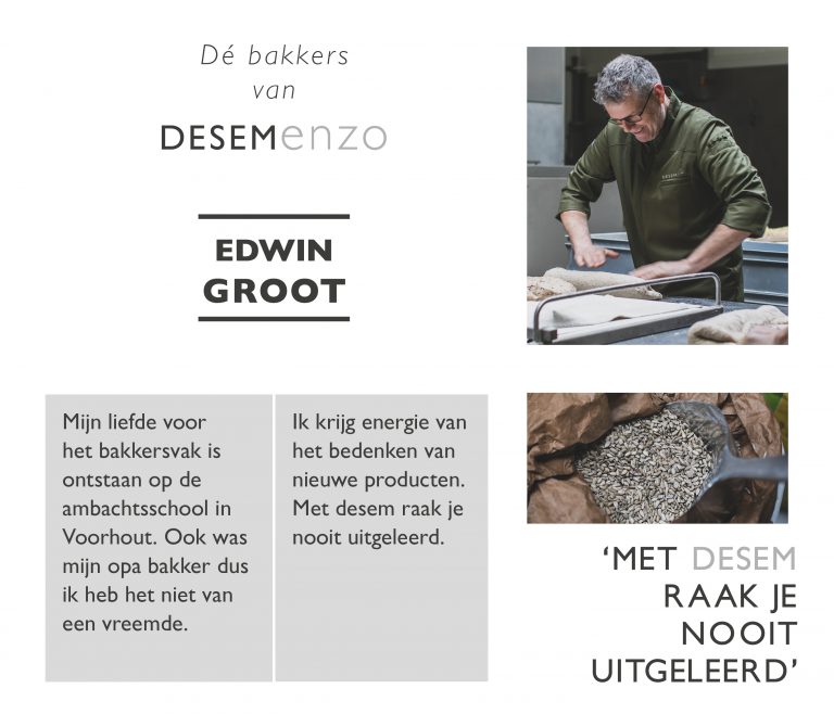 Edwin de Groot stelt zich voor..... - Desemenzo